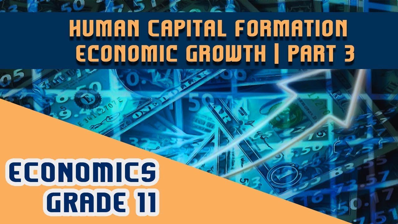 Economics Chapter 5 | Part 3 | Human Capital Formation - Economic ...