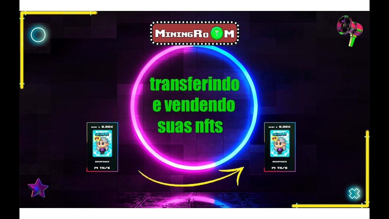 Tutorial Usando o Mercado e Transferências de NFTS no MiningRomm - YouTube