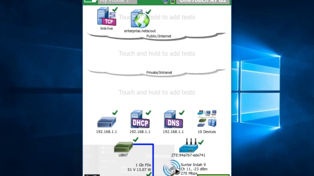 TUTORIAL HOW TO USE NETSCOUT ONETOUCH PART 1 BY JEREMY PUTRA - YouTube