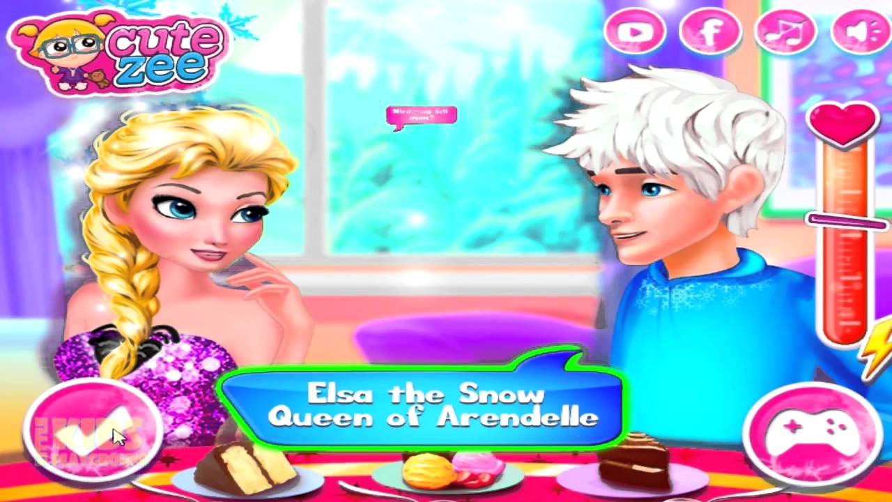 Disney Princess Elsa's True Love Jack Vs Hiccup Frozen Games For Little ...