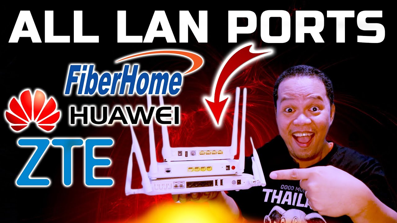 Enable ALL PLDT Routers LAN Ports (Fiberhome, Huawei, ZTE) - YouTube