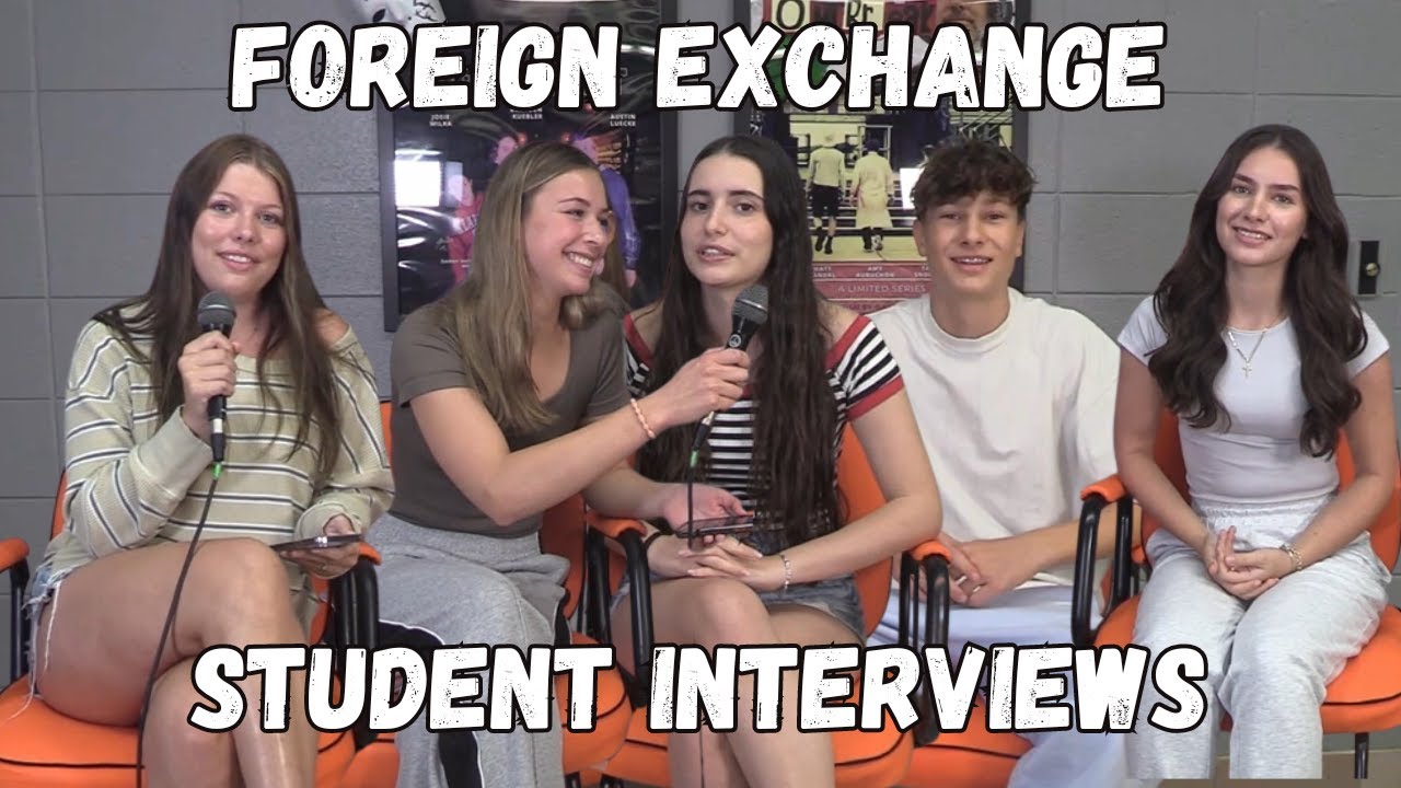 OHS Foreign Exchange Student Interviews 2024-2025 - YouTube