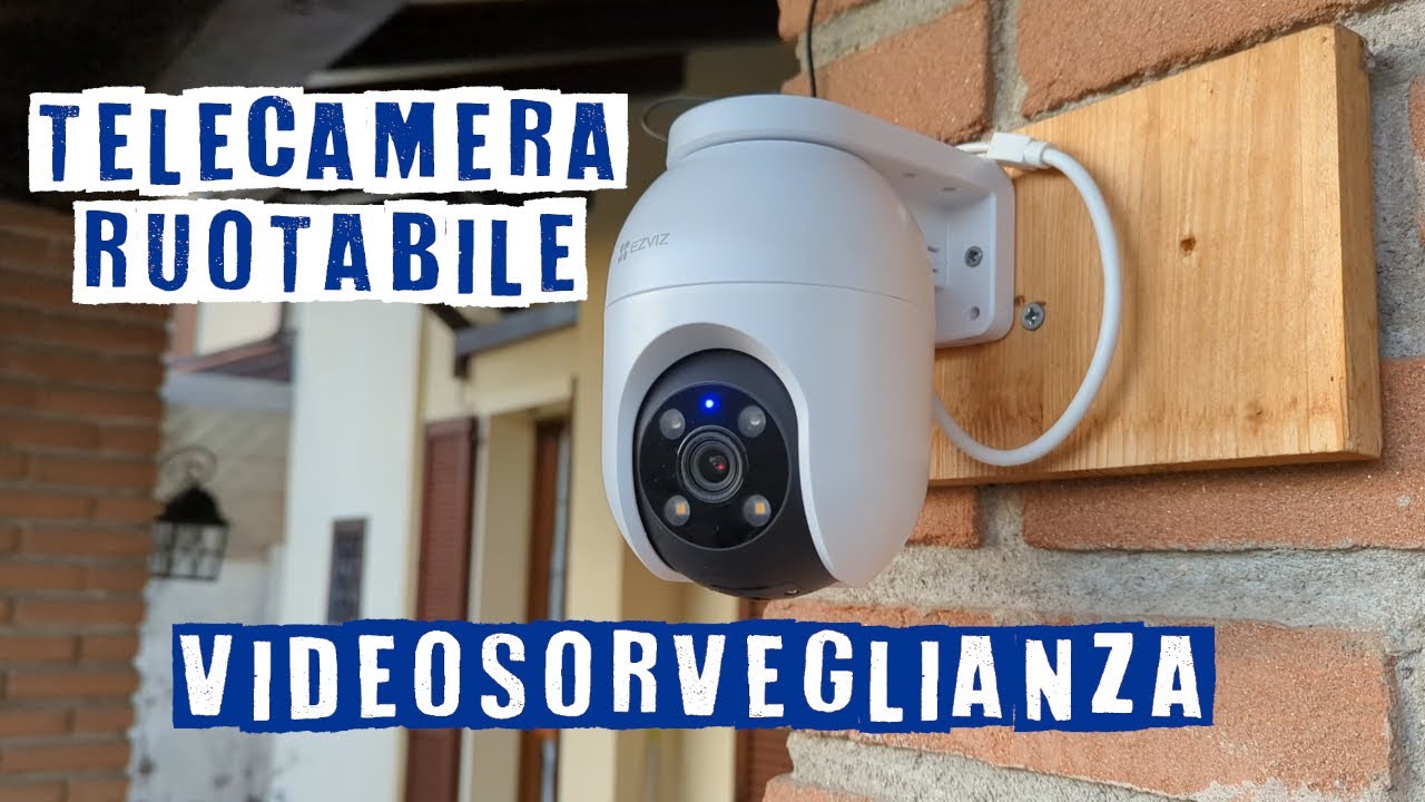 Telecamera Amazon wifi videosorveglianza da esterno dome ruotabile 360 ...