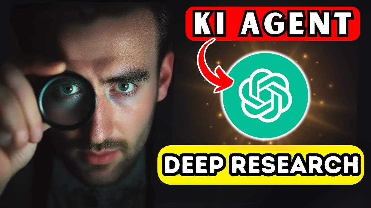 Recherche-Revolution! Der nächste KI-Agent von OpenAI "Deep Research ...