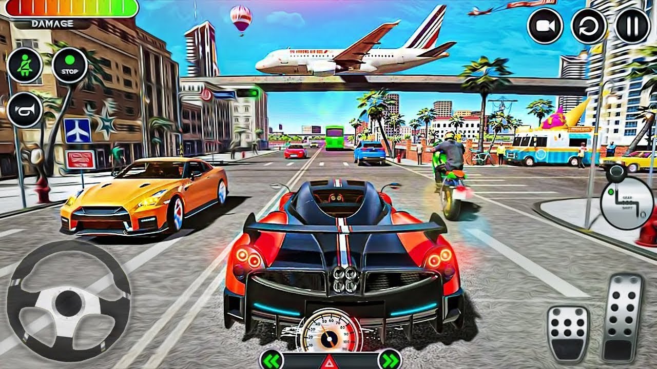 Car Driving School Simulator 3D - Real Parking Car Multi Level ...