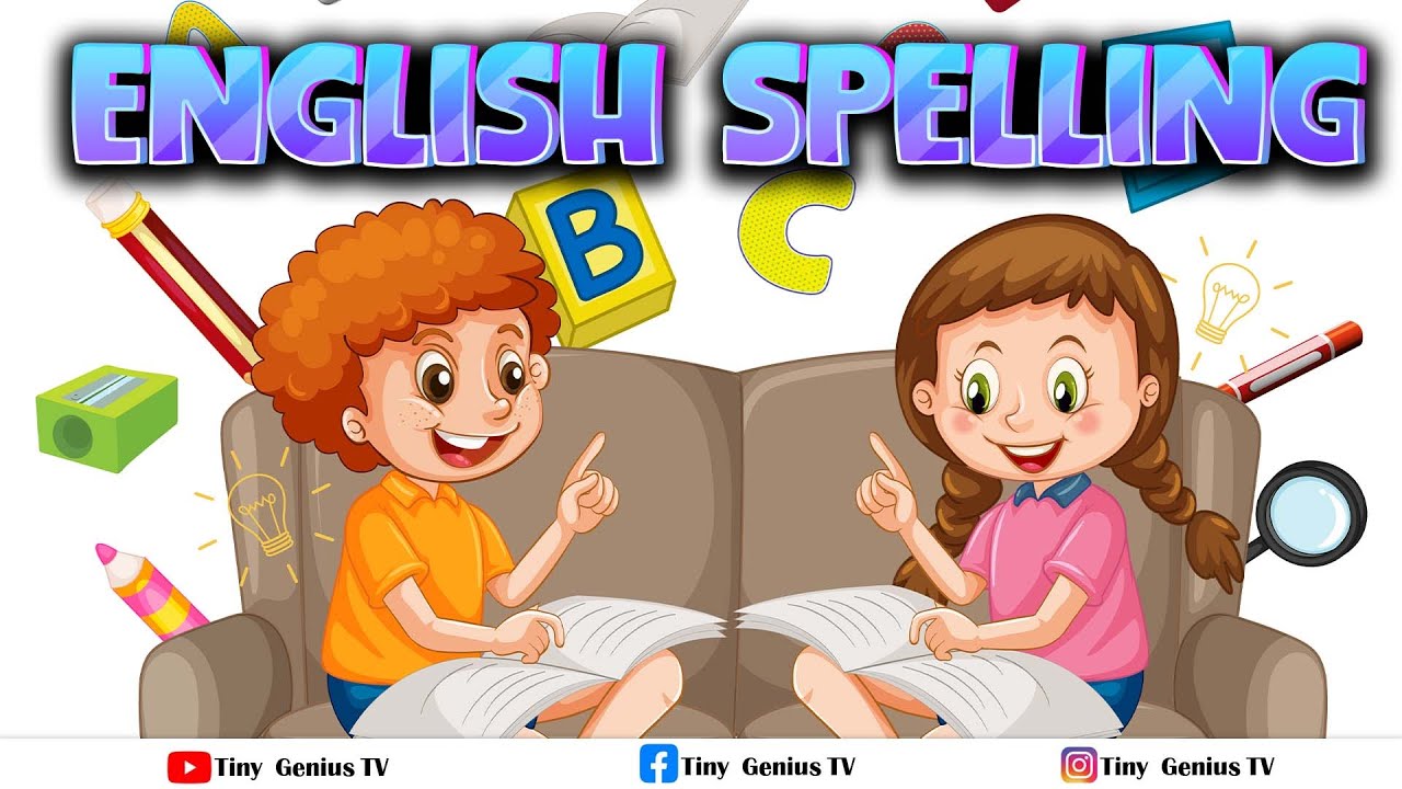 Find the Correct Spelling : Easy jumble words for kids - YouTube
