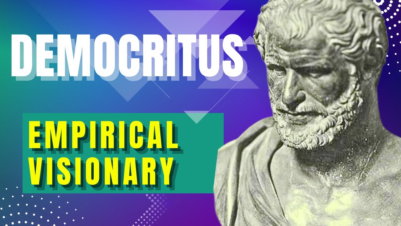 Democritus of Abdera: The Greek Philosopher of Atomism - YouTube