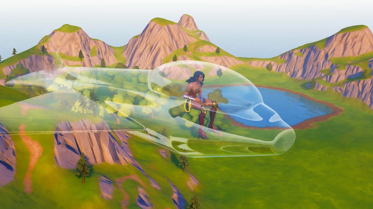Wonder-Woman’s Invisible Jet in Fortnite Creative… because I needed a ...
