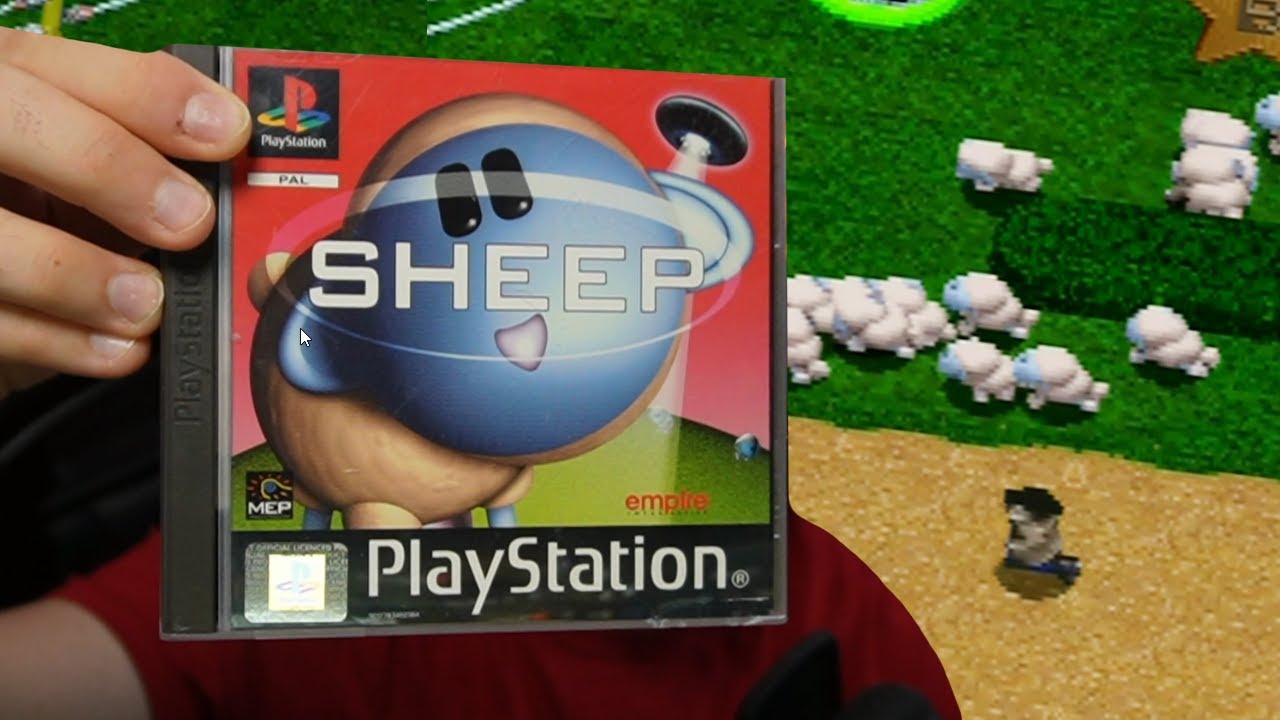 Gra o zapędzaniu owieczek sprzed lat - SHEEP (PSX) - YouTube