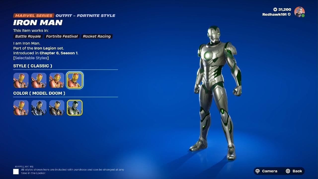 New Iron Man bundle and New Heartbreaker Shadow skin in the item shop ...