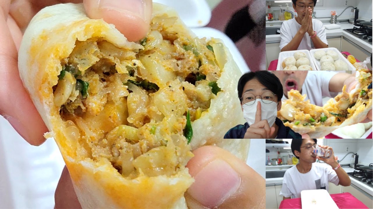 고기&김치 만두먹방 Kimchi&meat Mandoo / ASMR MUKBANG / REAL SOUND - YouTube