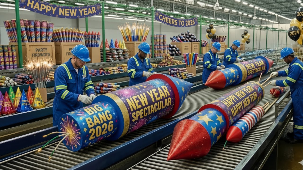 How Fireworks Are Made in America 🎆 Inside New Year’s Fireworks ...