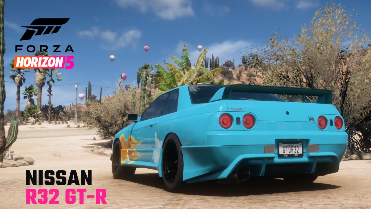 Forza Horizon 5 Gameplay || Nissan R32 GT-R Skyline || Awesome Visuals ...