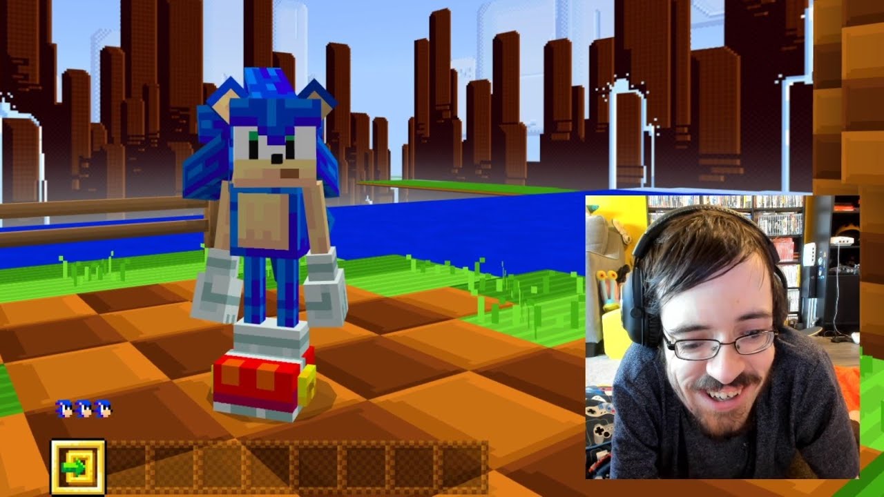 SONIC THE HEDGEHOG IN MINECRAFT - YouTube