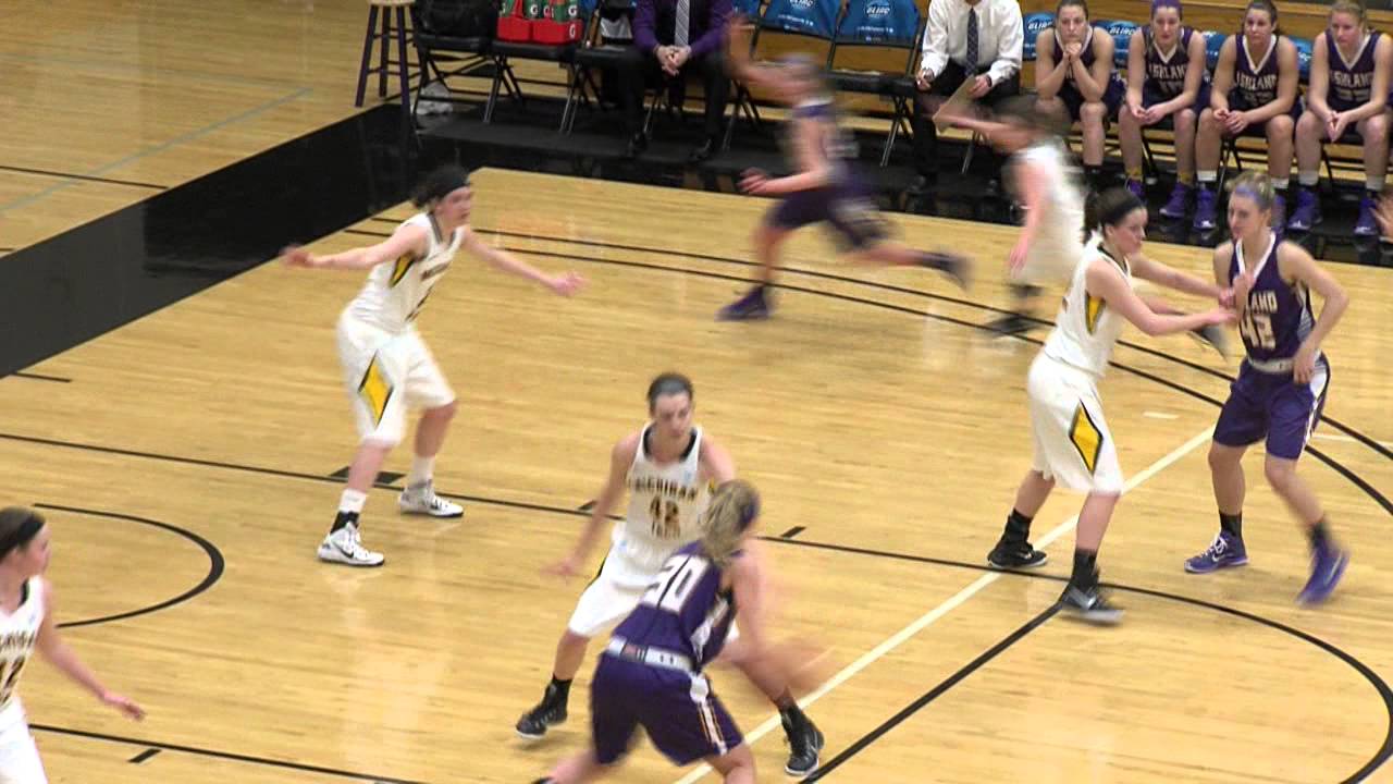 GLIAC Women's Basketball Championship Michigan Tech vs AU 3 8 2015 ...