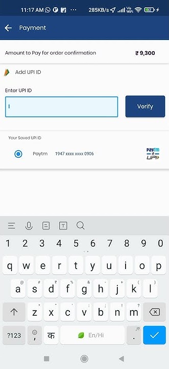 UPI payment in the flutter app | flutter payment screen | UPI screen ...