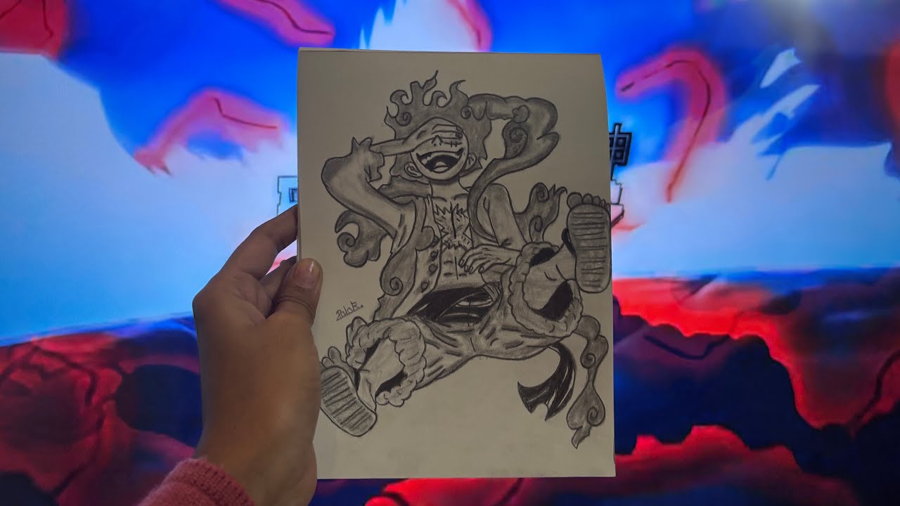 How To Draw Monkey D. Luffy | Sketch | One Piece | Easy | Step By Step ...