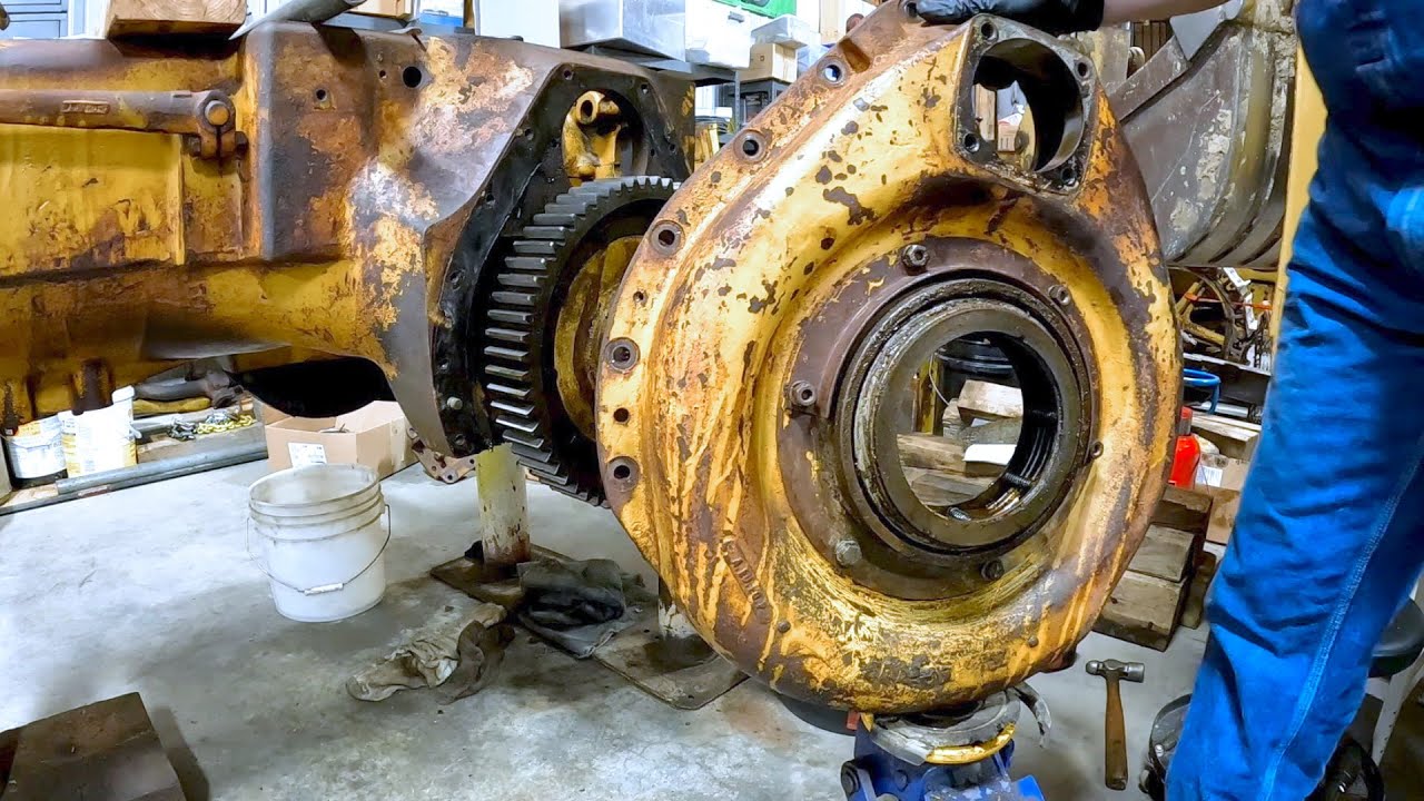 Let's make a tool to disassemble the final drive bearing race 1939 ...