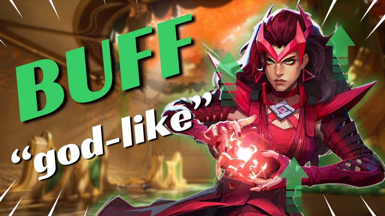 Scarlet Witch BUFF is so GOOD in Marvel Rivals - YouTube