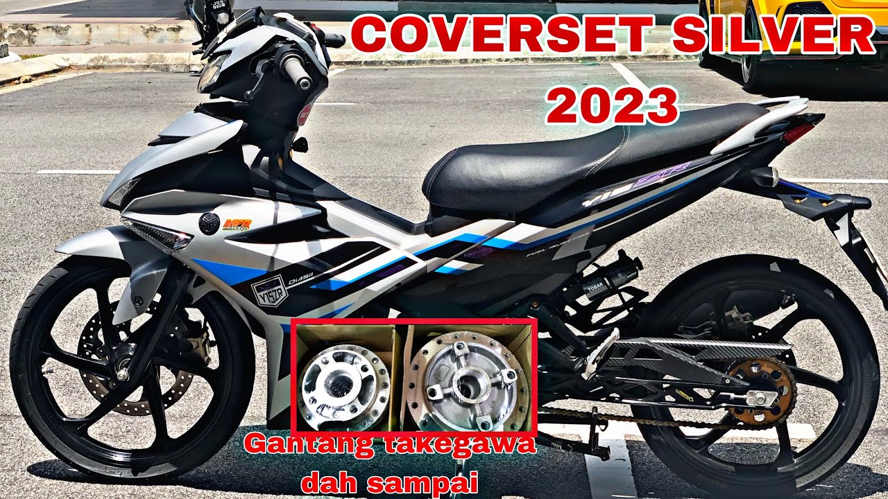 TUKAR COVERSET 2023 Y15ZR V2 // GANTANG TAKEGAWA DAH SAMPAI // Y15ZR ...