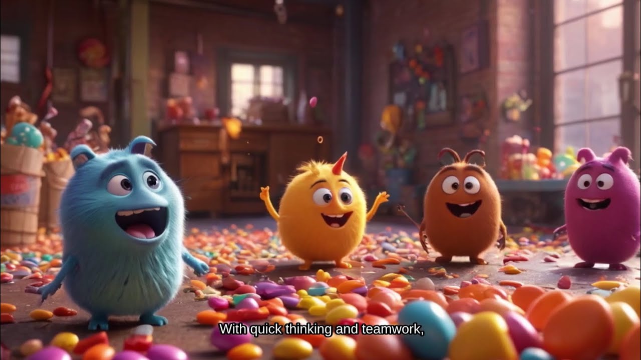 The Haunted Candy Factory ( a short story) - YouTube