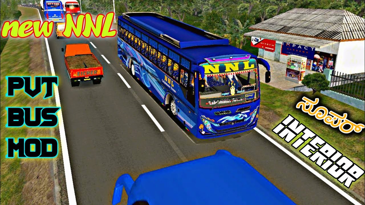 new NNL pvt bus mod ️ for #bus simulator Indonesia... - YouTube