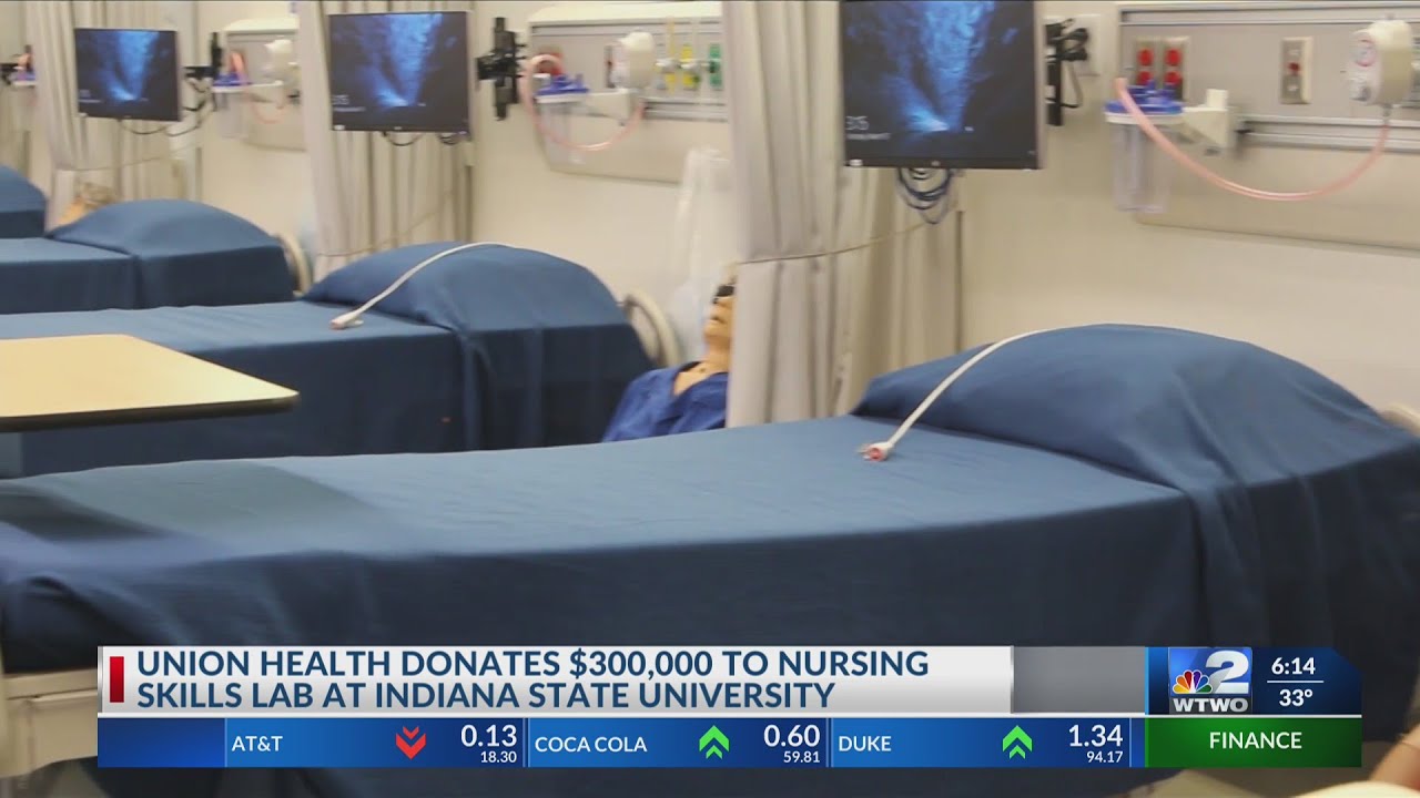 Union Health and ISU open skills lab for nursing students - YouTube