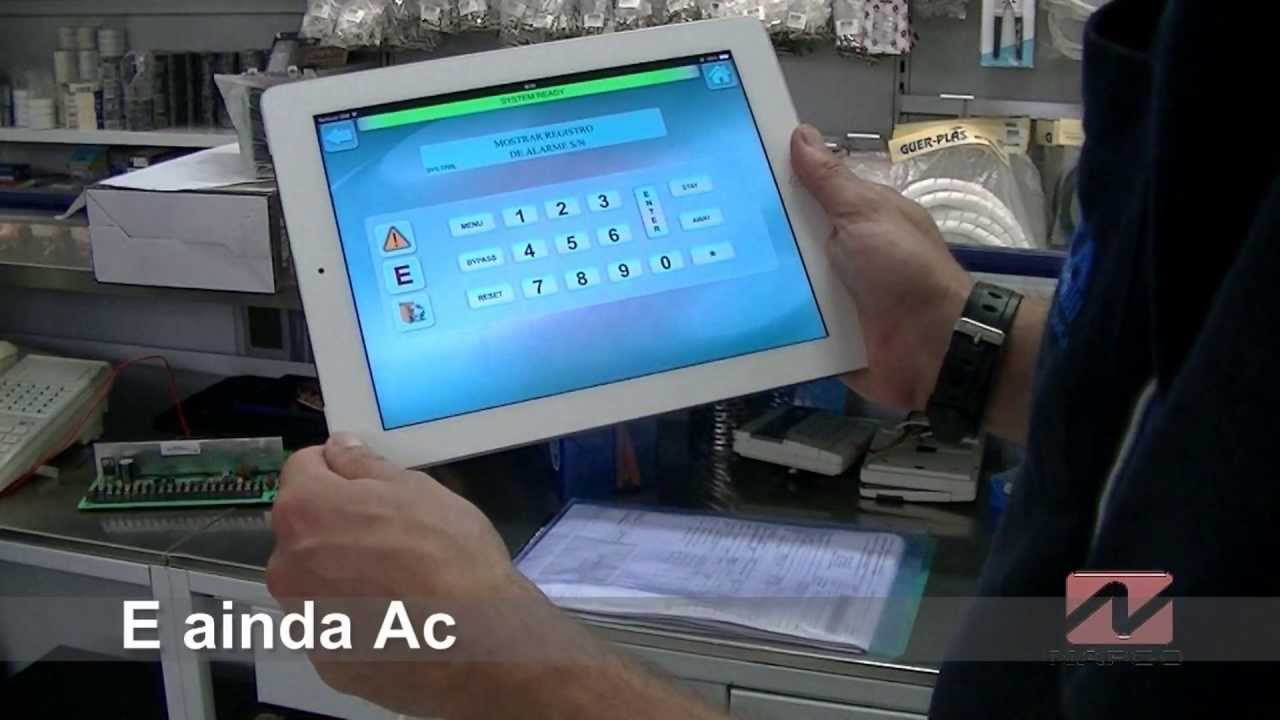 Casa Conectada, IBridge da Napco pelo Ipad e Pelo Tablet da Napco - YouTube