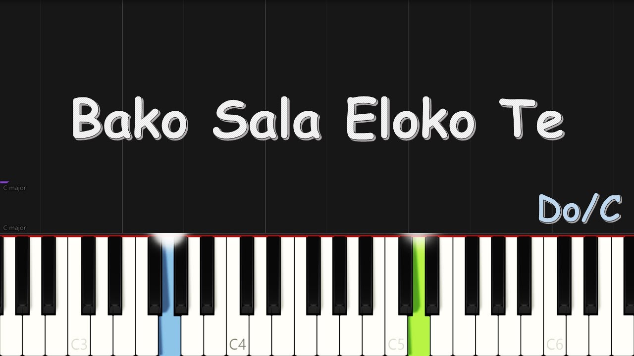 Nadège Mbuma - Bako Sala Eloko Te | EASY PIANO TUTORIAL BY Extreme Midi ...