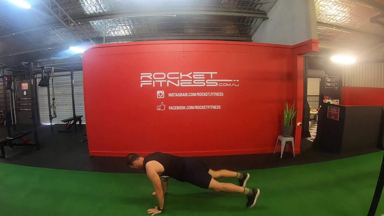 Burpee plank jack - YouTube