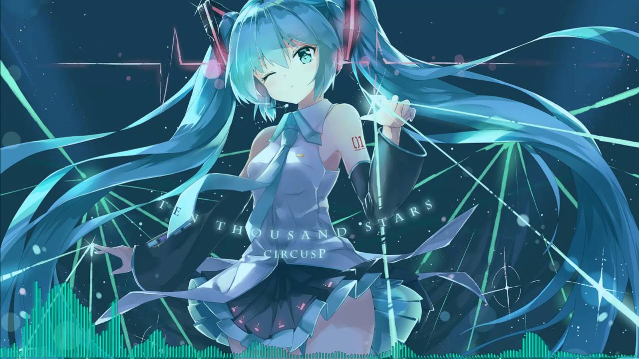 [Nightcore] Hatsune Miku - Ten Thousand Stars (CircusP) - YouTube