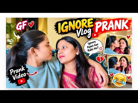 Ignore prank with my❤️#lgbt #lesbian 