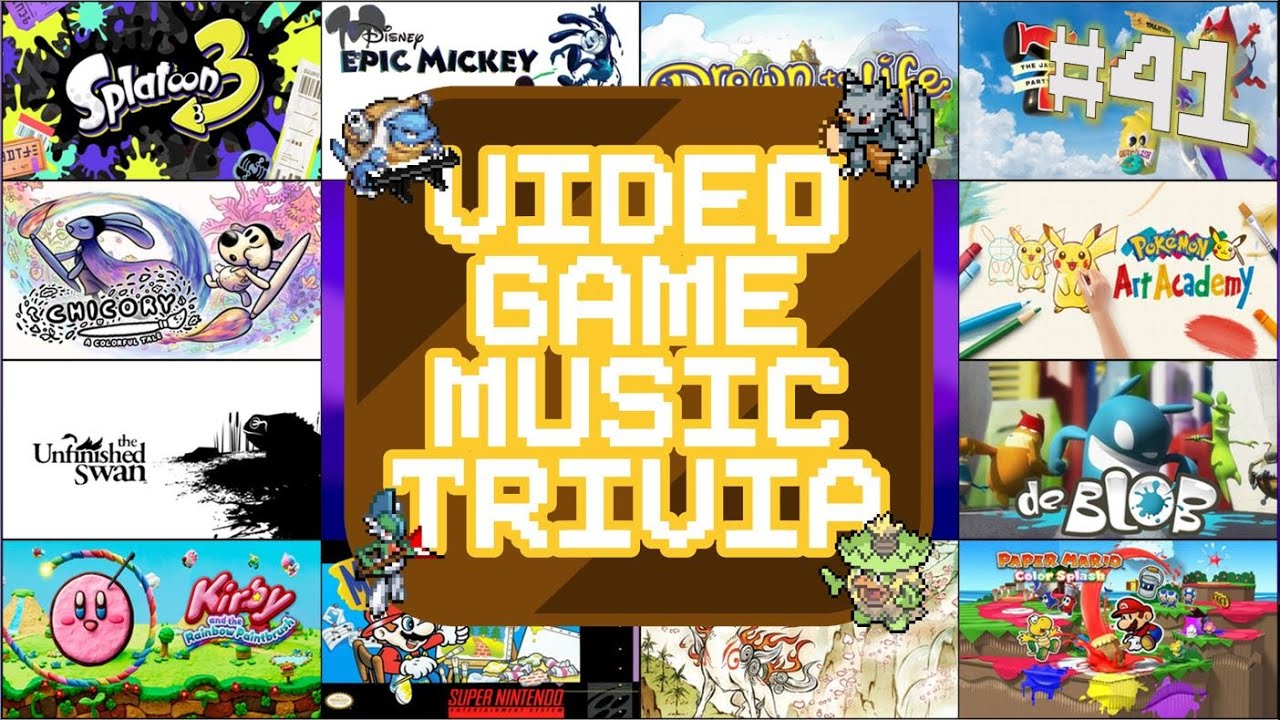 Video Game Music Trivia #41 "The Art of Music" - YouTube