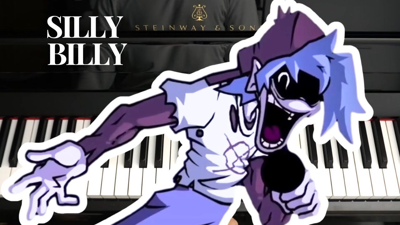 Silly Billy - Piano Cover Version - Friday Night Funkin - YouTube