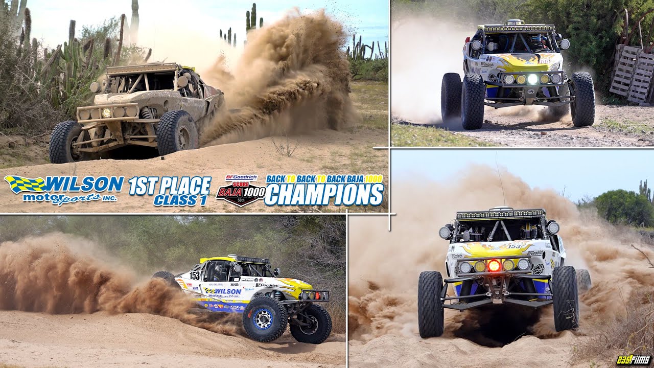 Wilson Motorsports WINS 3rd Straight SCORE Baja 1000! - YouTube
