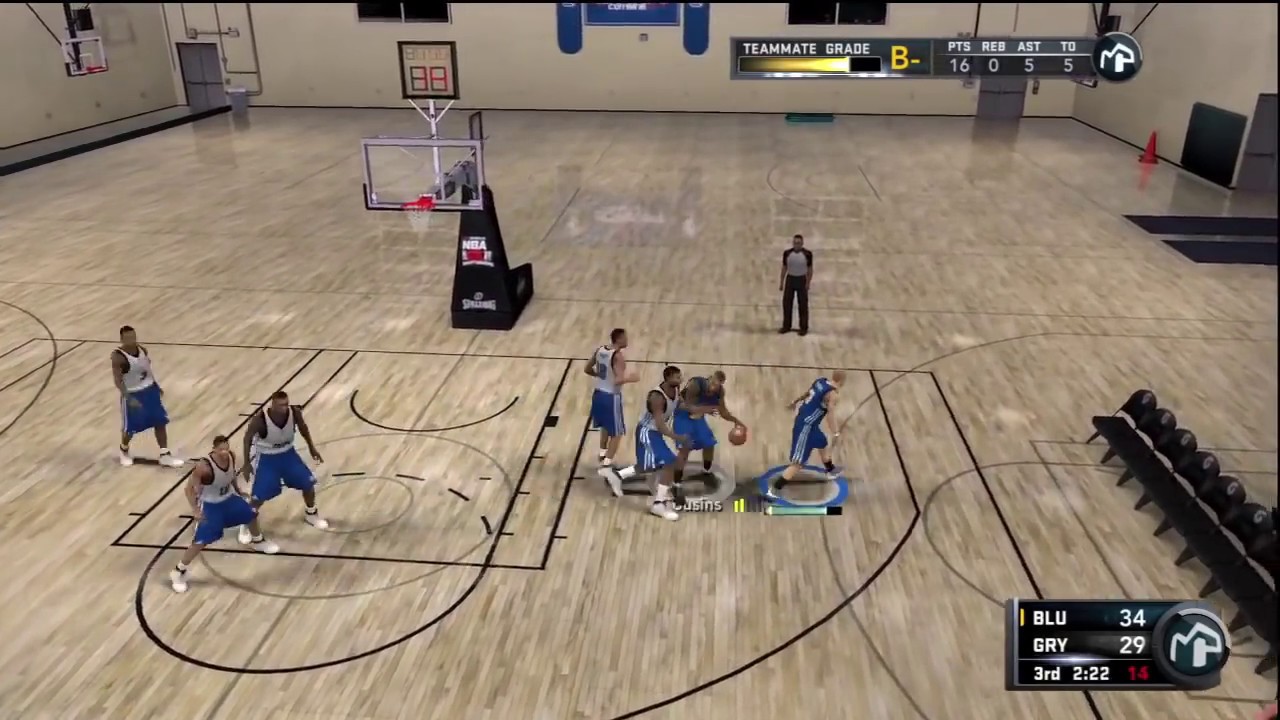 NBA 2K11 My Player - Draft Combine Game 1 - YouTube