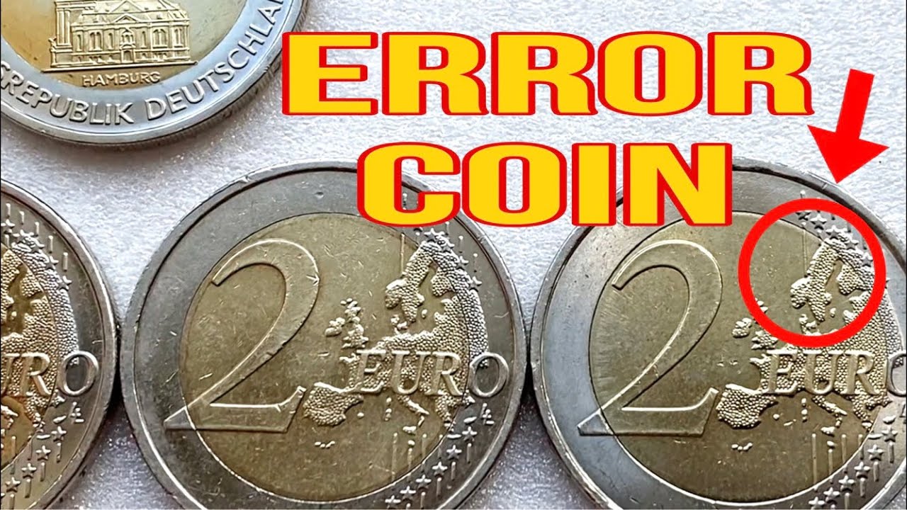 Error coin 2 euro Germany - YouTube