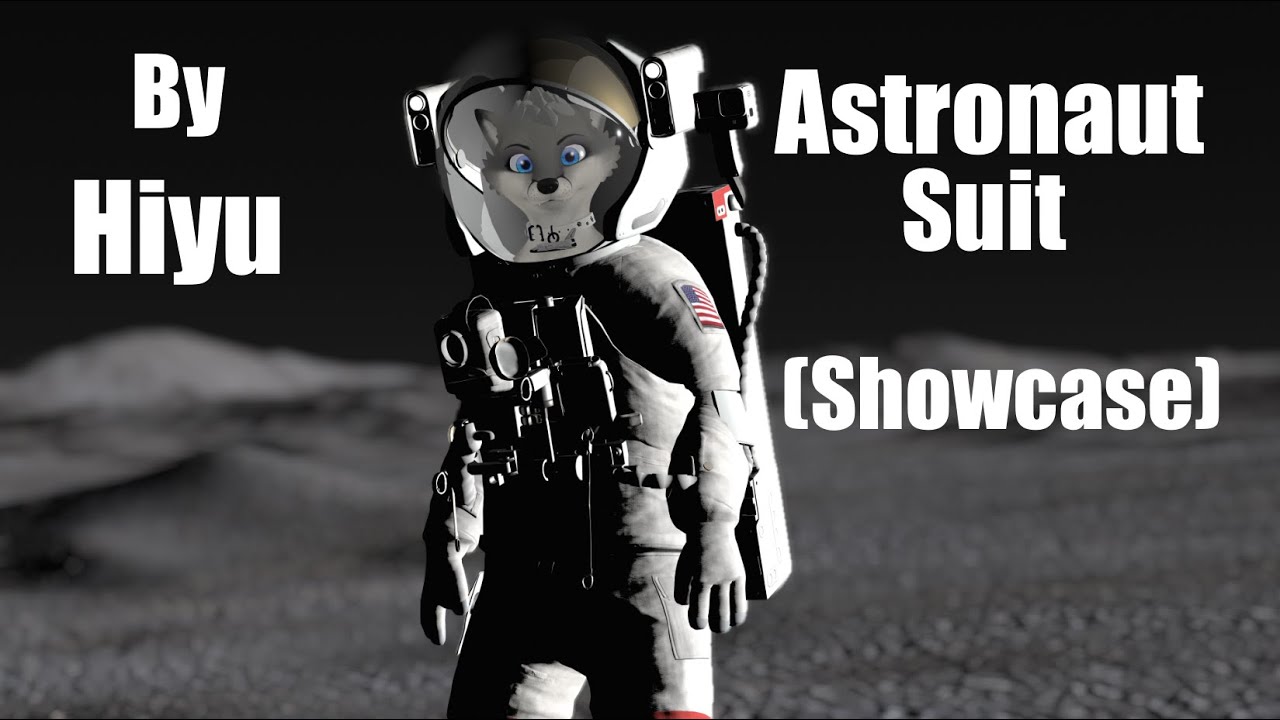 Astronaut Suit for VRChat Avatars ( by Hiyu ) ( Showcase ) - YouTube