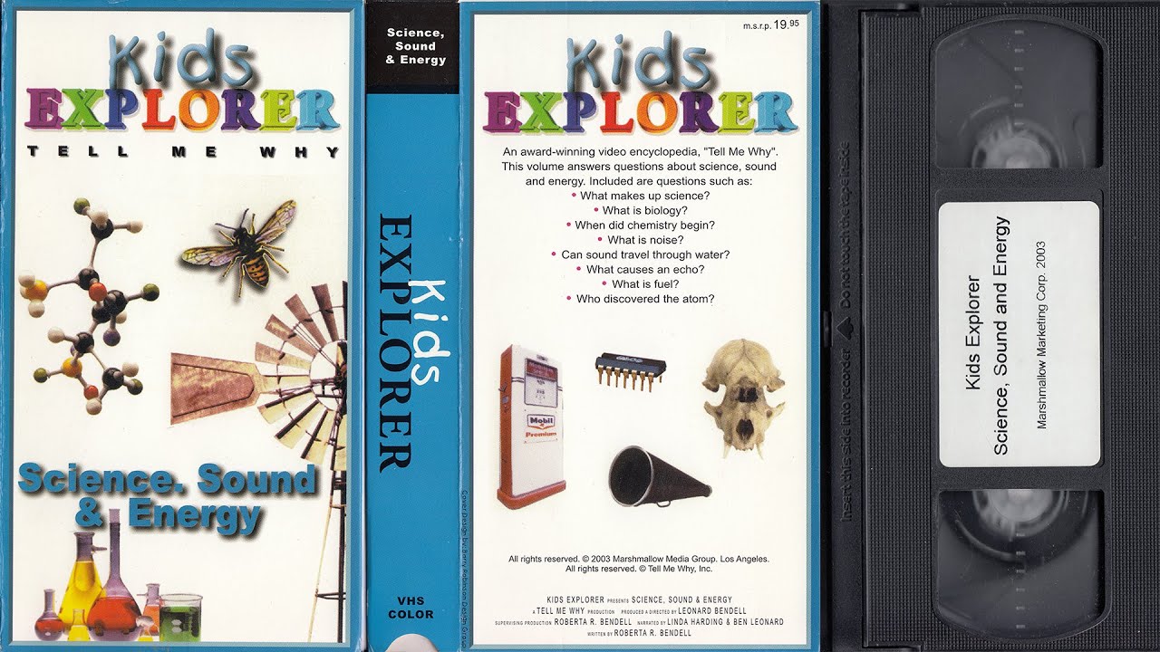 Tell Me Why: Science, Sound, And Energy (1989) VHS 60fps - YouTube