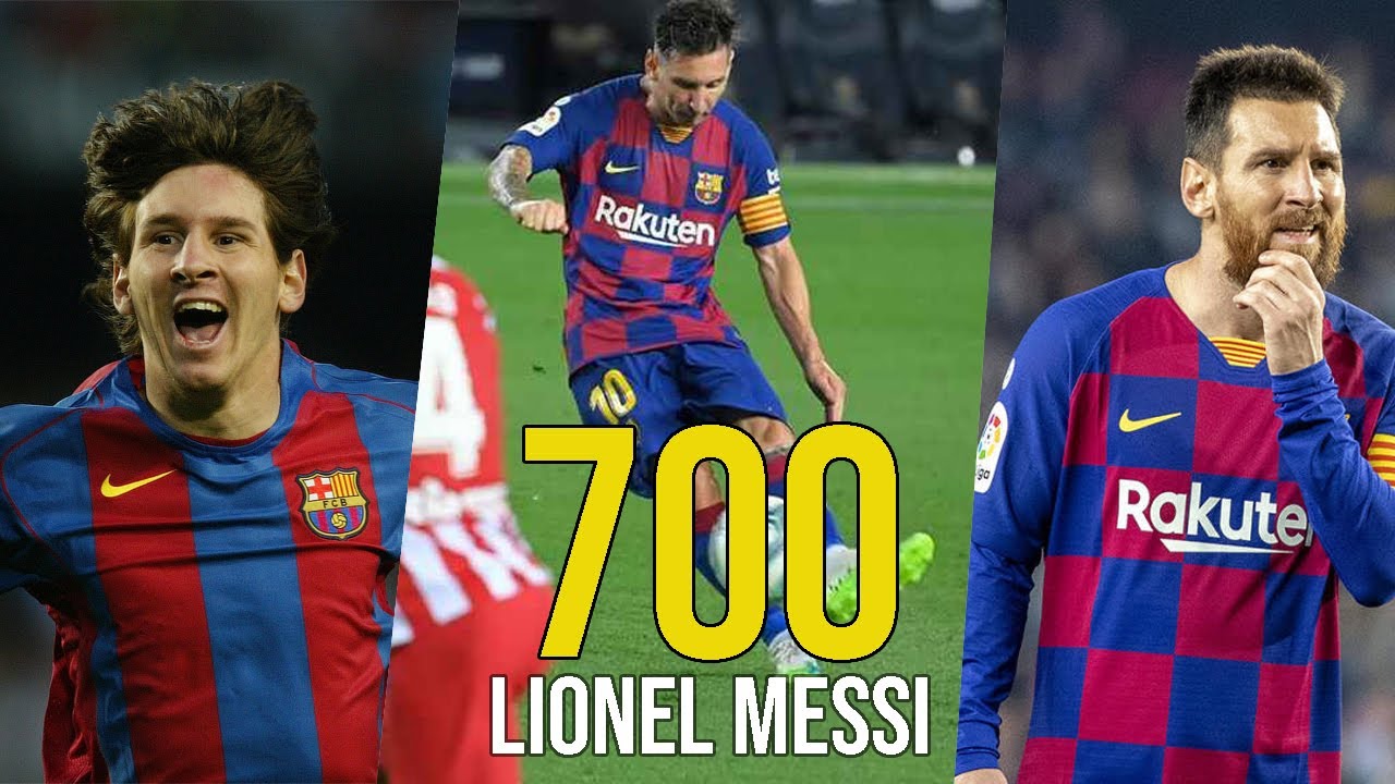Lionel Messi Especial 700 goles - Mejores Goles en su CARRERA ᴴᴰ - YouTube