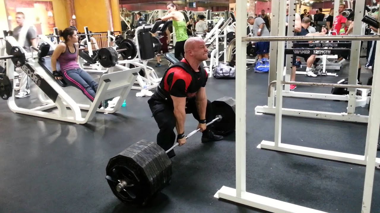 Deadlift 725 for 8 reps. Matt minuth - YouTube