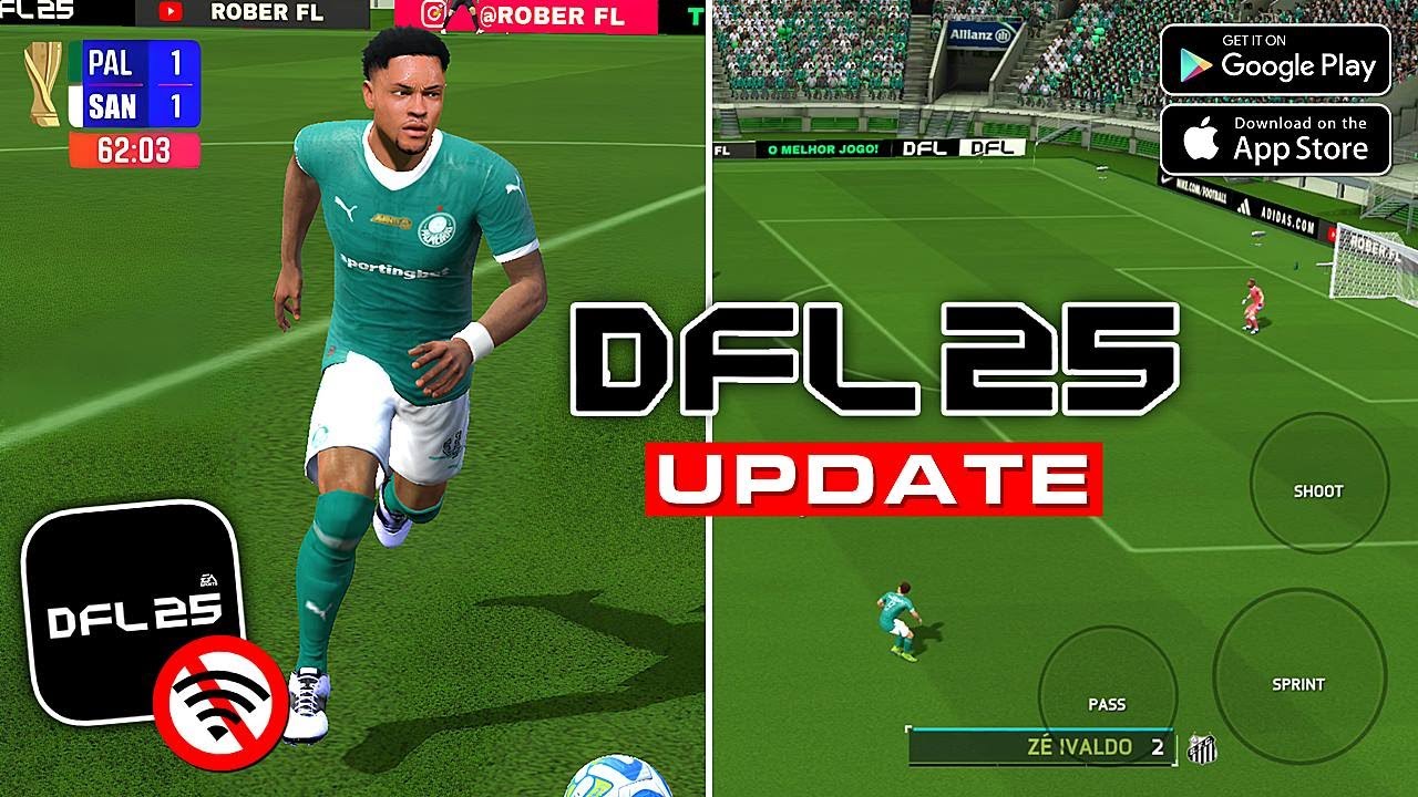 🔥 DFL 25 DOWNLOAD MEDIAFIRE 🚀 MEGA UPDATE + NOVOS MODOS 🏆 BAIXE AGORA ...