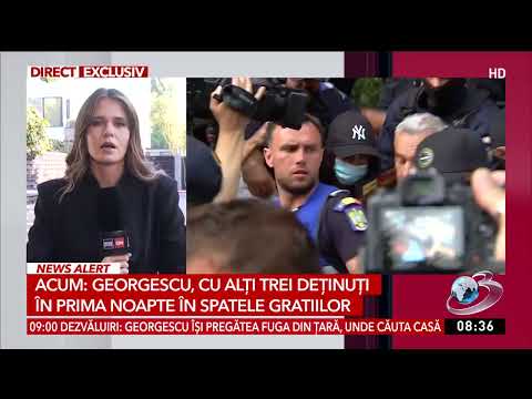 Georgescu, cu alţi trei deţinuţi în prima noapte în spatele gratiilor