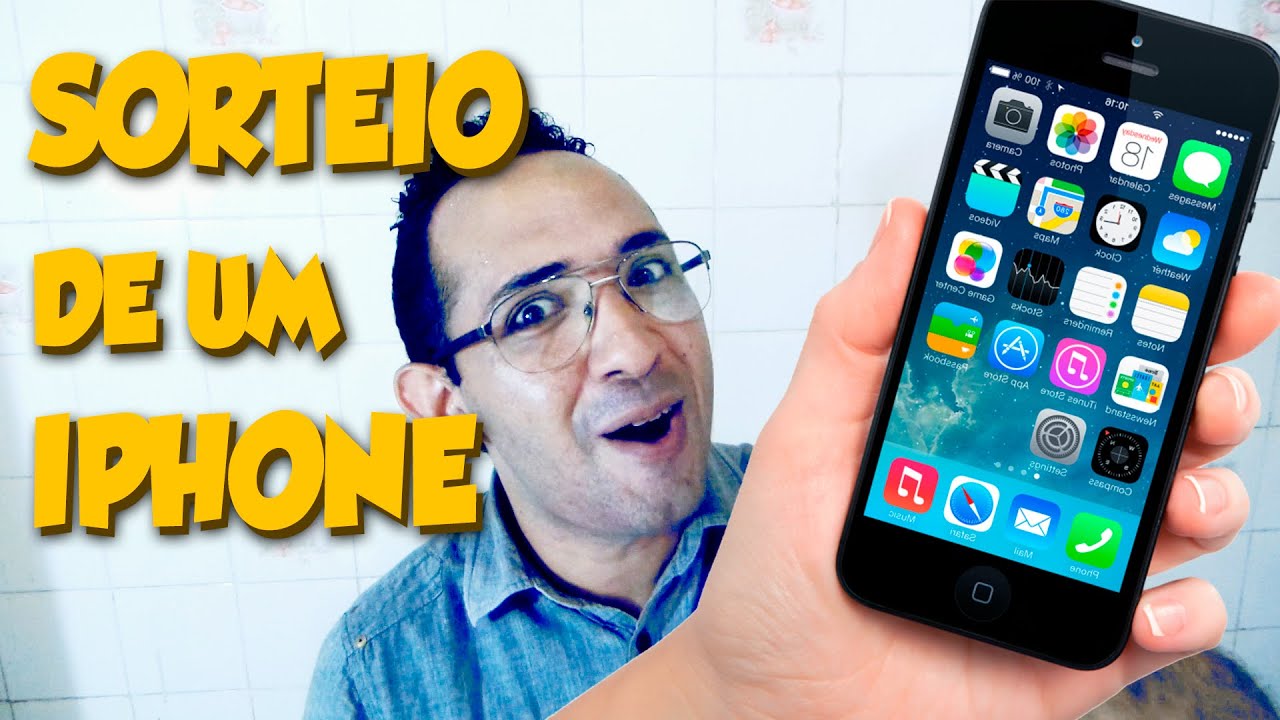 "SORTEIO DE UM IPHONE" - YouTube