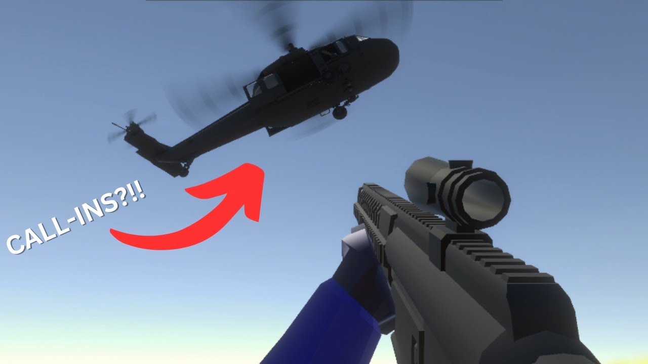 Ravenfield has HELICOPTER CALL-INS?!!!! - YouTube