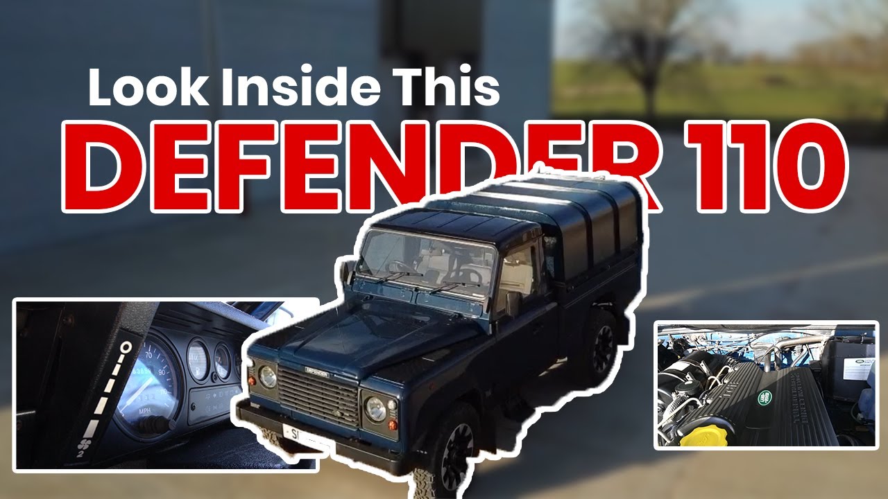 Look inside this Land Rover Defender 110 - YouTube
