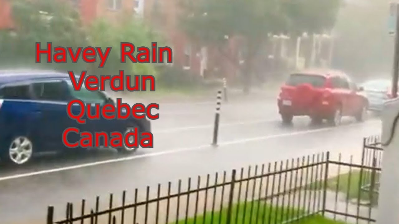 Rainy day _ whole day rain _ Canada Quebec - YouTube