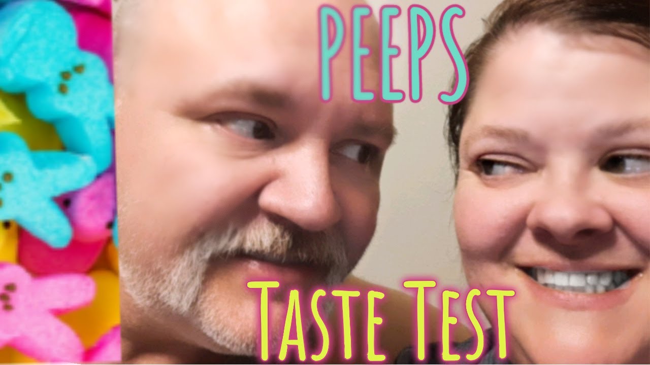 PEEPS Taste Test Feat. Hubby! - YouTube