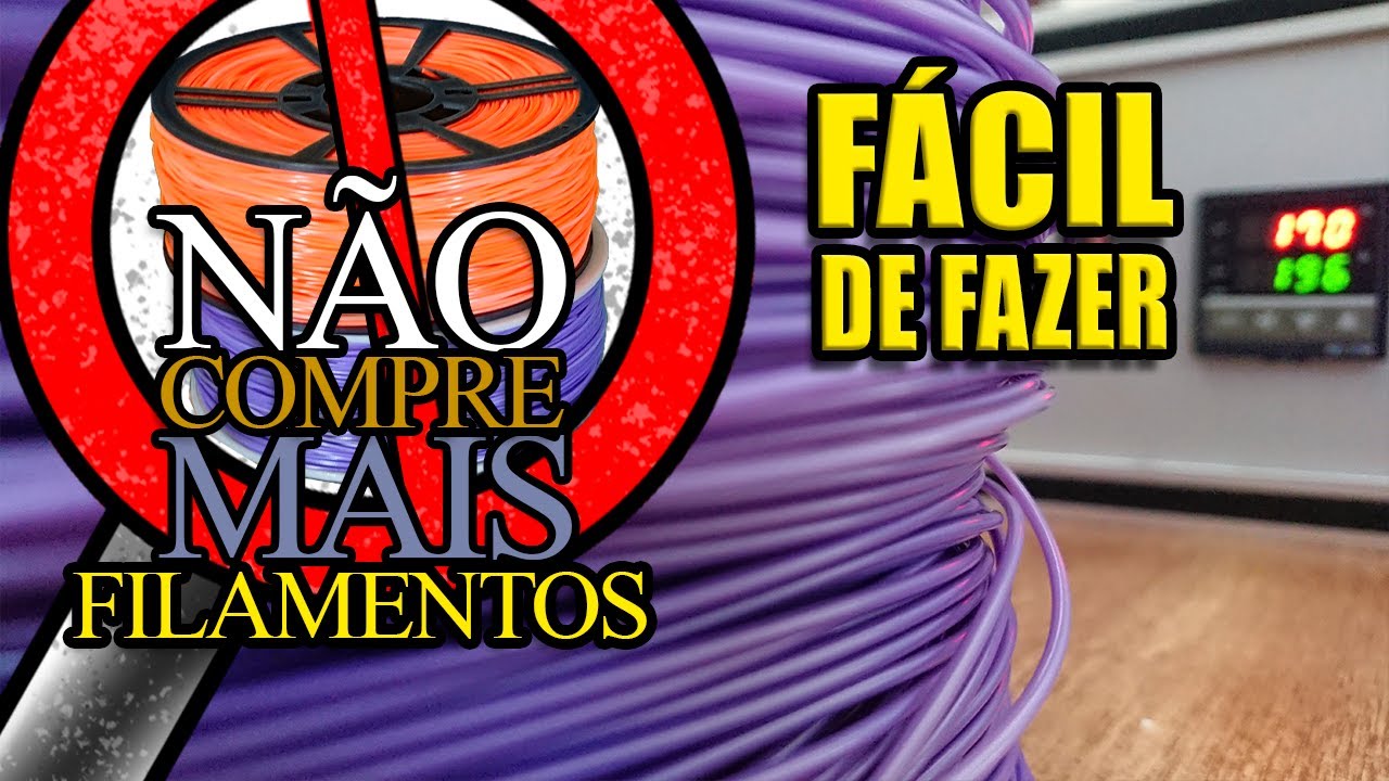 FAÇA SUA EXTRUSORA DE FILAMENTOS - FÁCIL DE FAZER #EP6 - YouTube