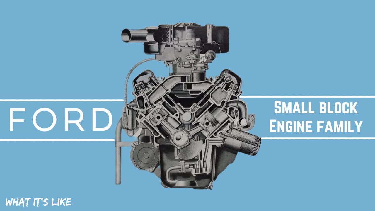 Ford small block engine family 221, 260, 289, 302, 351W, 255 not the ...